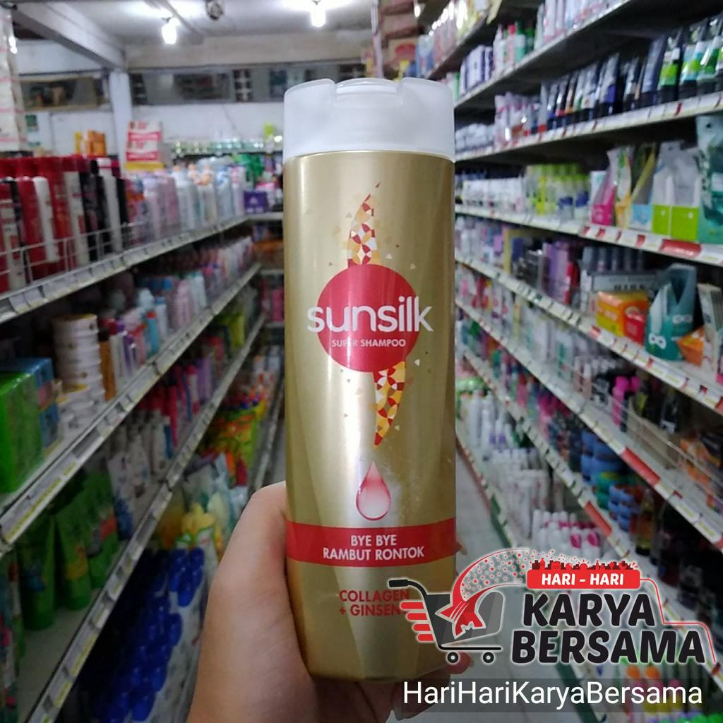 Jual SHAMPOO SUNSILK BYE BYE RAMBUT RONTOK BOTOL 160ML | Shopee Indonesia
