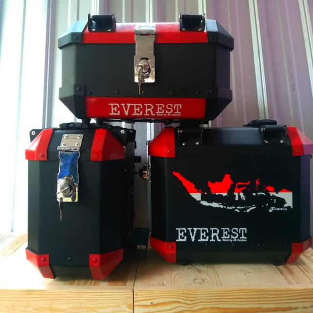 Paket Full Box Pannier 20 liter alumunium | Shopee Indonesia