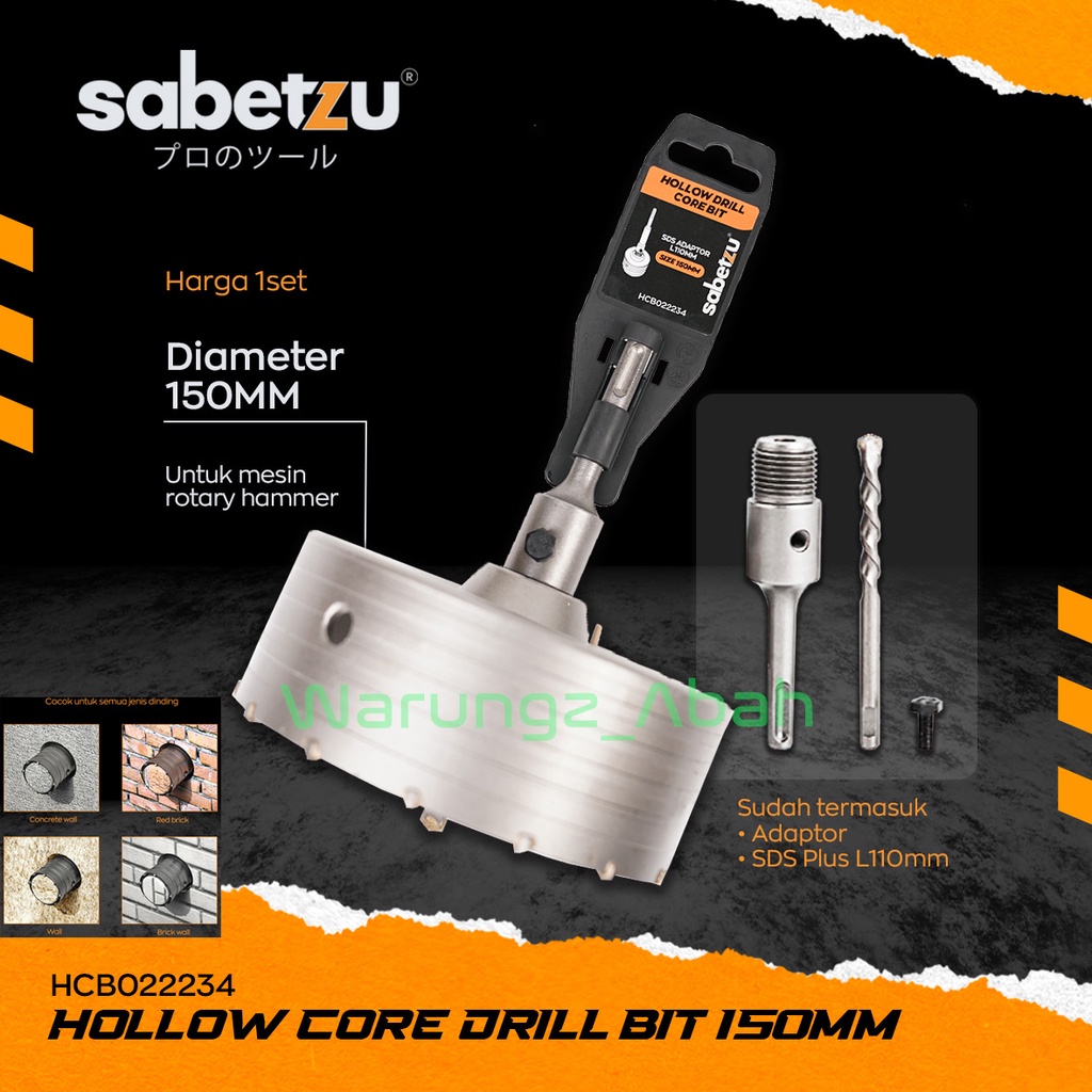 Jual KEPALA MATA BOR GERGAJI HOLESAW HOLE SAW BOBOK PEMBOLONG PELUBANG ...