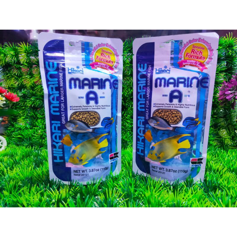 Jual Hikari MARINE A 110g/110gram/Pakan Ikan Laut/Hikari | Shopee Indonesia