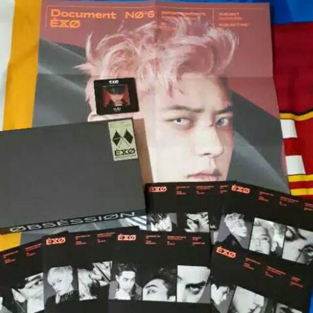 Jual EXO CHANYEOL POSTER OBSESSION | Shopee Indonesia