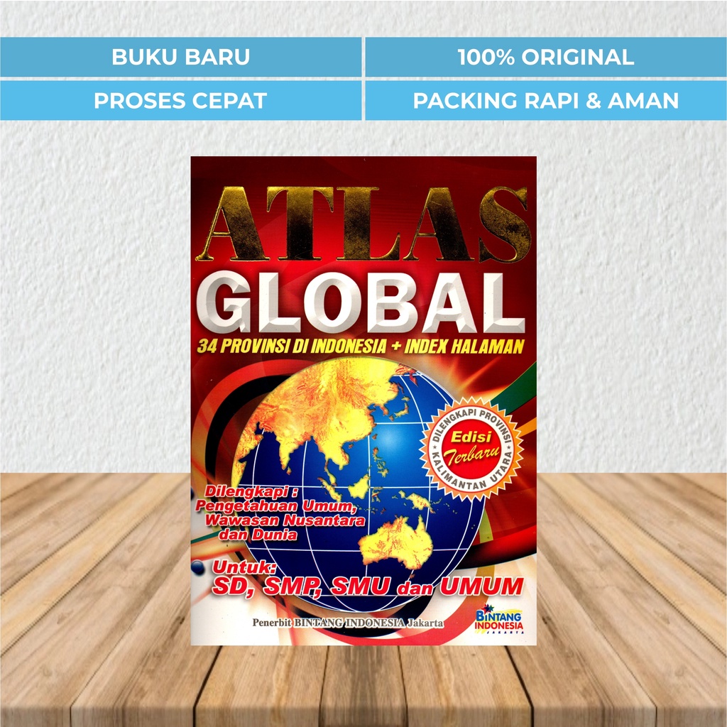 Jual Atlas global kecil Edisi Terbaru | Shopee Indonesia