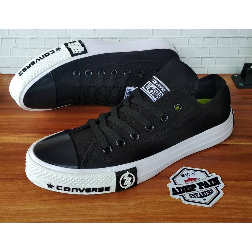 Jual SEPATU ALL STAR CONVERSE ORIGINAL PREMIUM BLACK WHITE | Shopee ...