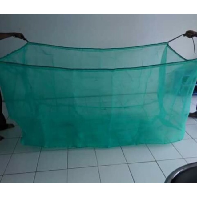 Jual Keramba jaring hapa hijau ikan 2x3x1 bibit benih burayak Indonesia ...
