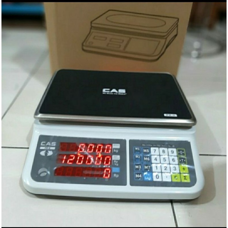 Jual Timbangan buah telor daging sembako kapasitas 30 kg x 1 gram ...