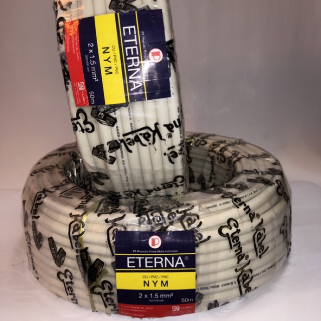Jual KABEL LISTRIK ETERNA NYM 2x1,5 | Shopee Indonesia
