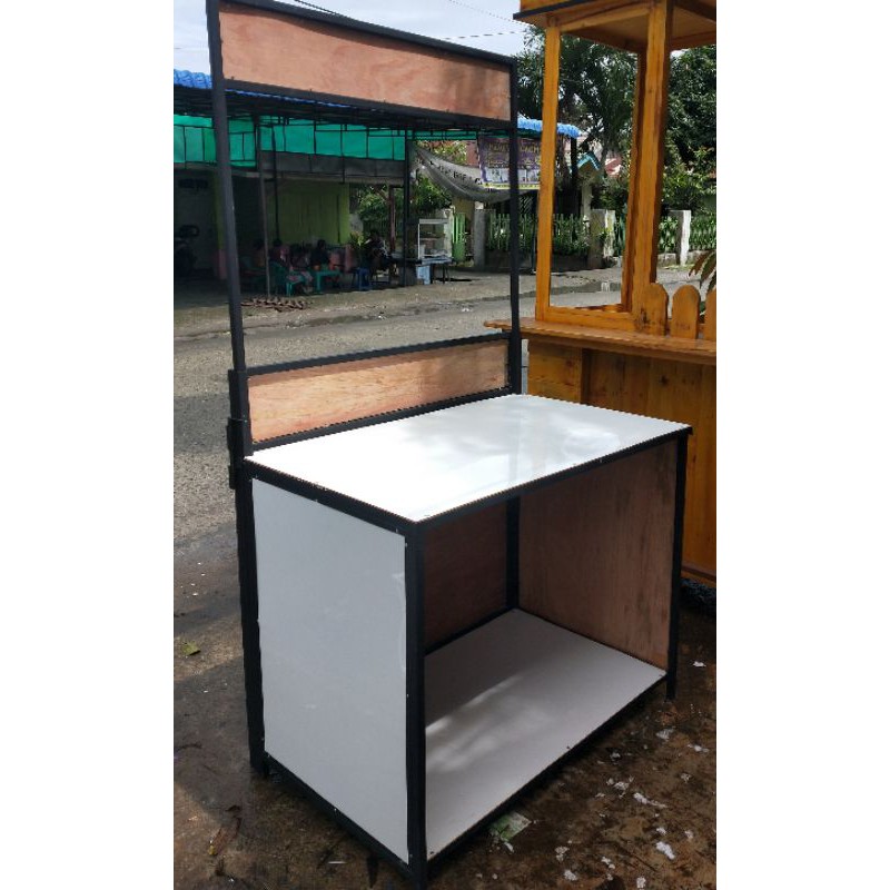 Jual Booth Stand Steling Gerobak Jualan Bahan Besi Hollow Kekinian ...