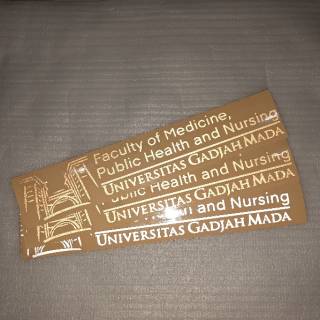 Jual Stiker Fakultas Kedokteran FKKMK Universitas Gadjah Mada UGM ...