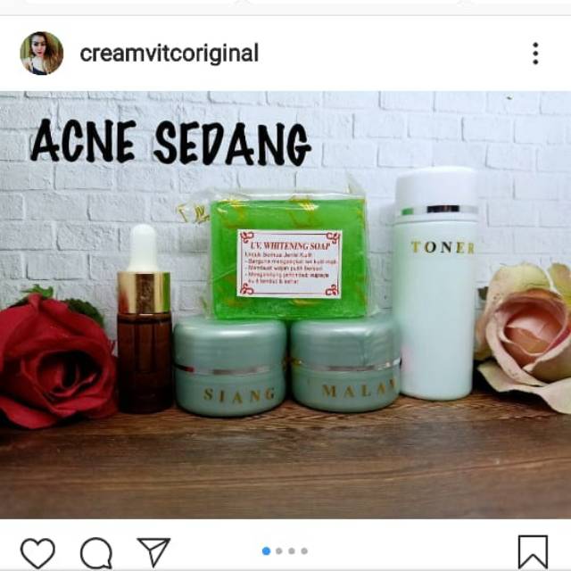 Jual Creamvitc acne sedang | Shopee Indonesia