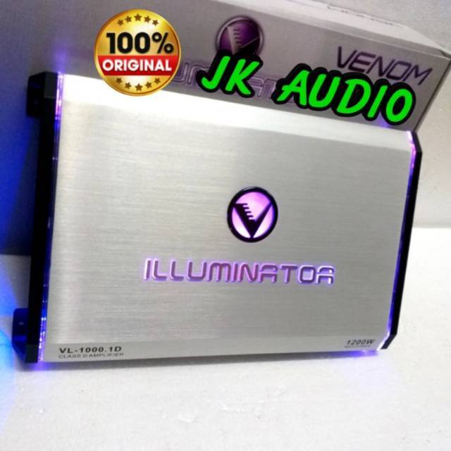 Jual Power Monoblock Venom Illuminator VL1000.1D8 Indonesia|Shopee Indonesia