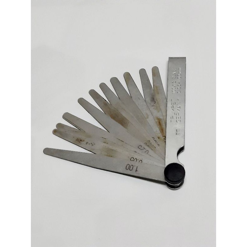 Jual Fuller Gauge /Feeler gauge / alat utk ukur Klep 13 blade Carrson ...