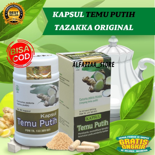 Jual Obat Kanker ,Tumor , Melancarkan Haid Kapsul Temu Putih Tazakka ...