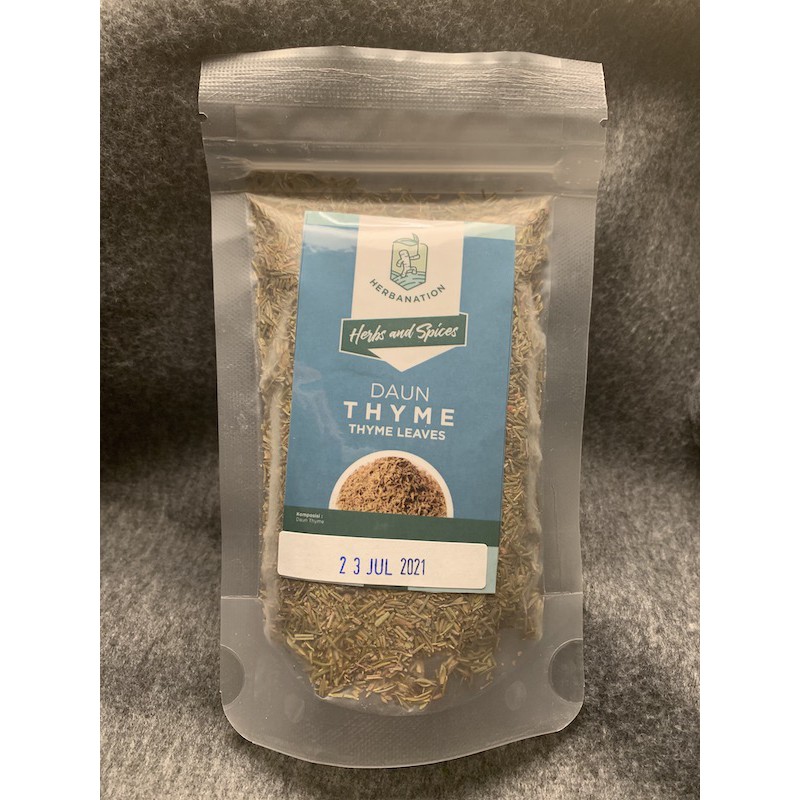 Jual Dried thyme leaves/Daun timi kering 100gr Ready Stock | Shopee ...