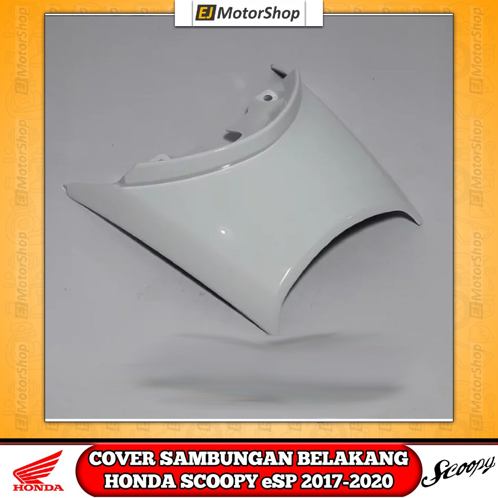 Jual Sambungan Body Belakang Honda Scoopy eSP Putih 2017-2020 | Cover ...