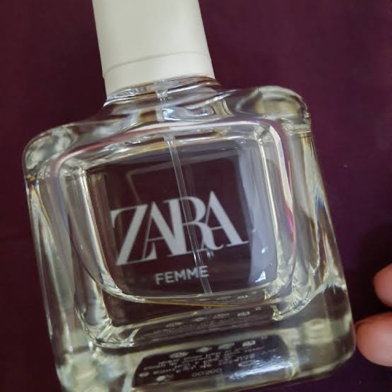 Jual Parfum Zara femme model baru botol bening 80ml | Shopee Indonesia