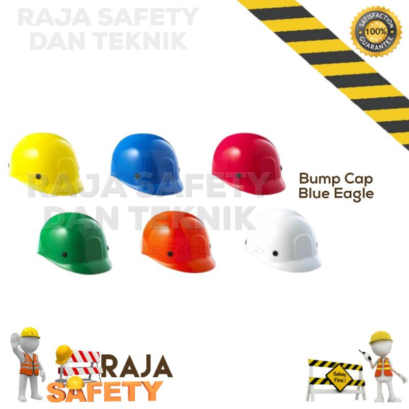 Jual Helm Safety Bump Cap Blue Eagle + Tali Dagu Blue Eagle | Shopee ...