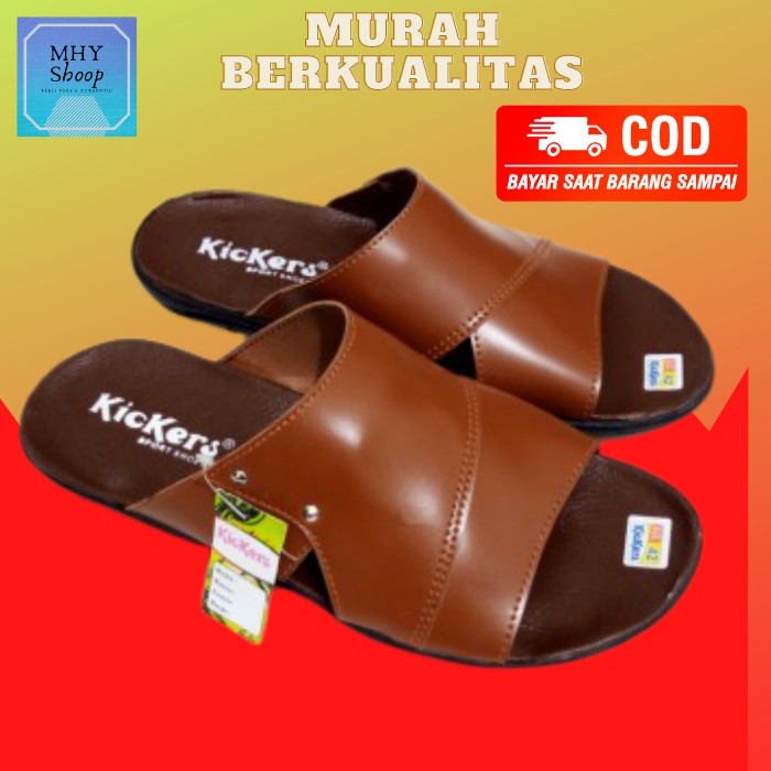 Jual Sandal cowok kondangan pria pesta slop murah dan berkualitas ...