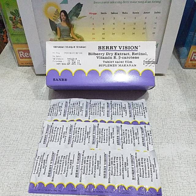 Jual Berry vision tablet vitamin mata atau berryvision | Shopee Indonesia
