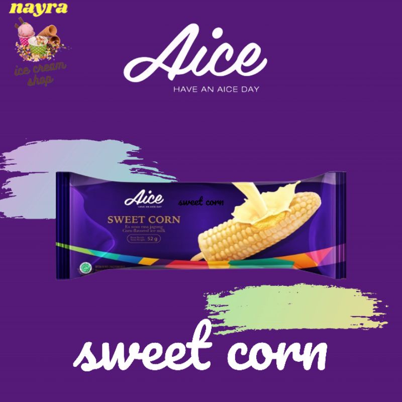 Jual Aice ice cream sweet corn isi 20 pcs | Shopee Indonesia