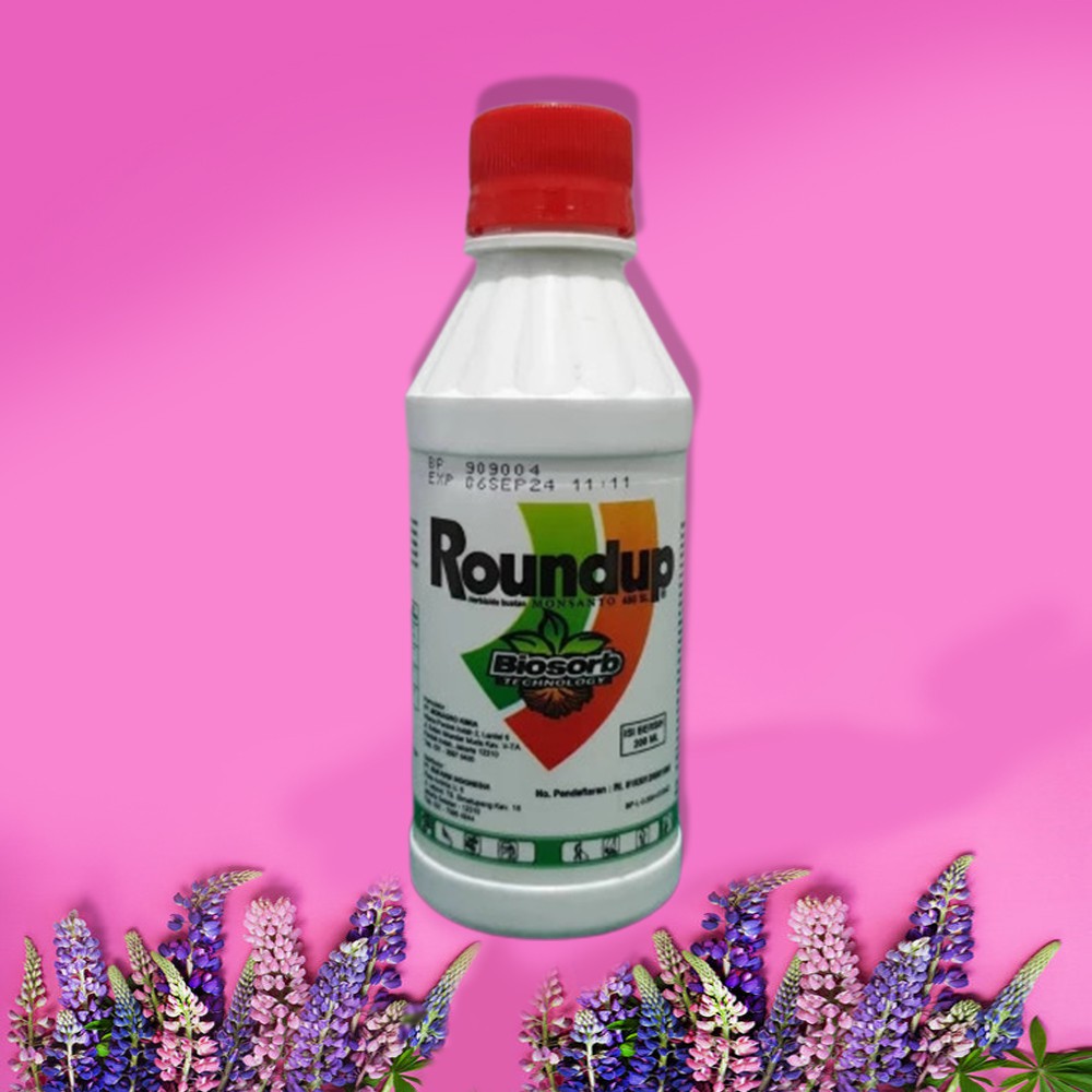 Jual Roundup Biosorb 486 SL ORIGINAL 200 ml Herbisida pembasmi rumput ...
