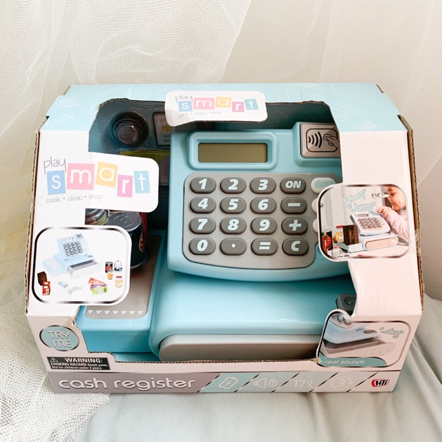 Jual Mainan Cash Register merk Play Smart Cashier pretend play mainan ...