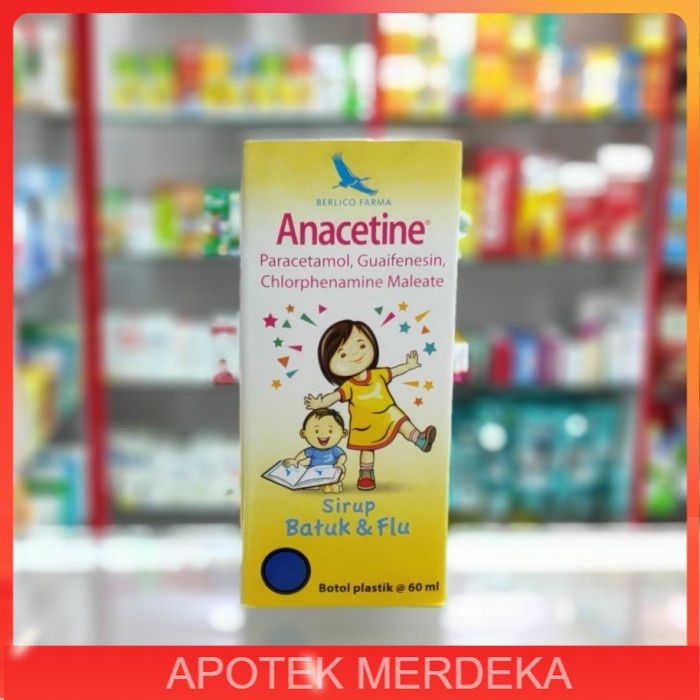 Jual anacetine sirup 60 ml | Shopee Indonesia