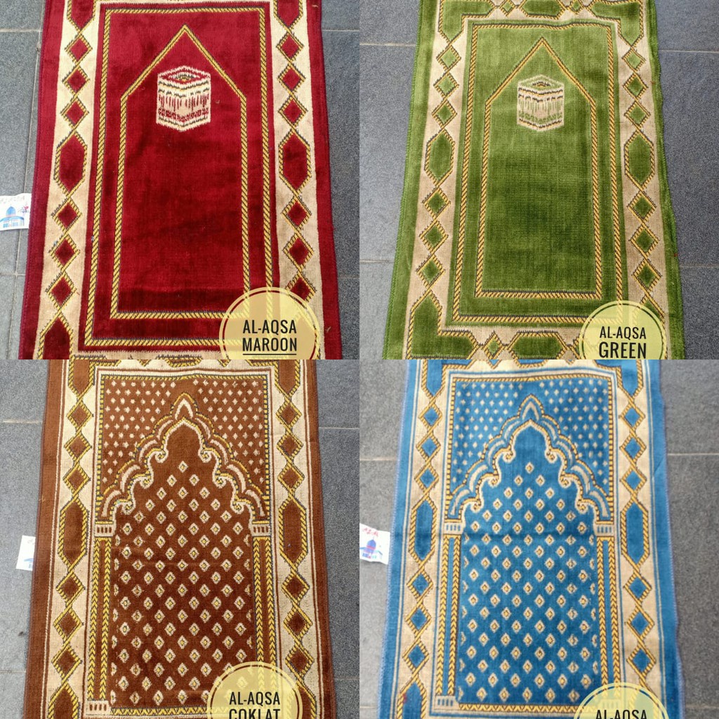 Jual SAJADAH AL AQSA MINIMALIS UKURAN 35X60 MADE IN TURKI TERLENGKAP ...