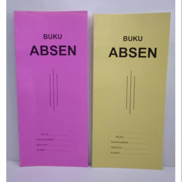 Jual Buku Absen Indonesia|Shopee Indonesia