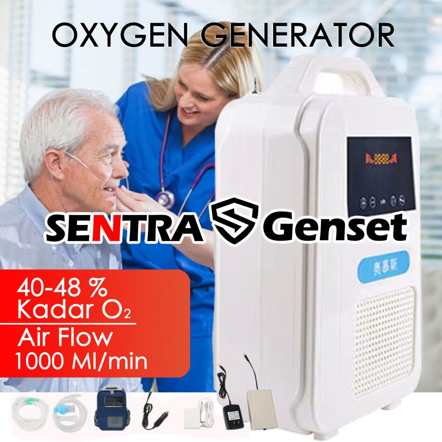 Jual Alat bantu pernapasan Mesin oxygen O2 Generator oksigen | Shopee ...
