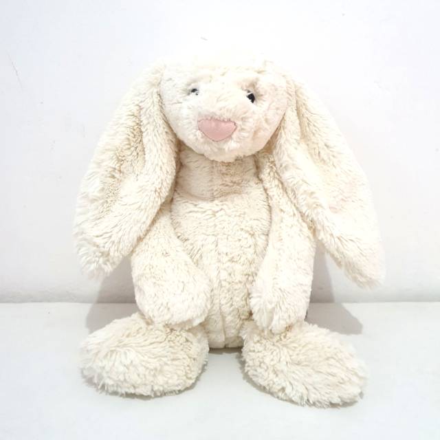 Jual BONEKA JELLY CAT BASHFUL CREAM BUNNY LARGE ORIGINAL | Shopee Indonesia
