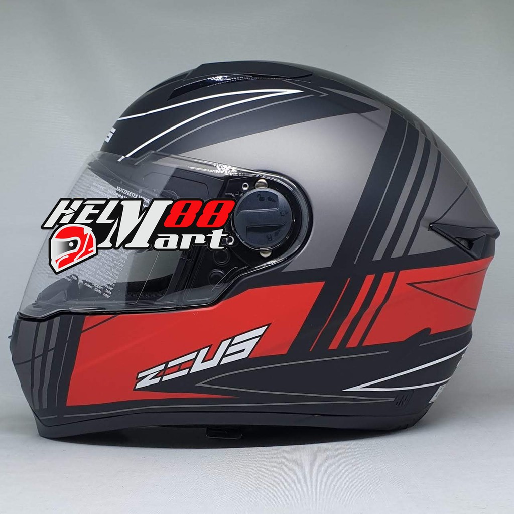 Jual Helm Zeus 811 J20 Helm Fullface ZS811 ZS-811 [BONUS SMOKE VISOR ...