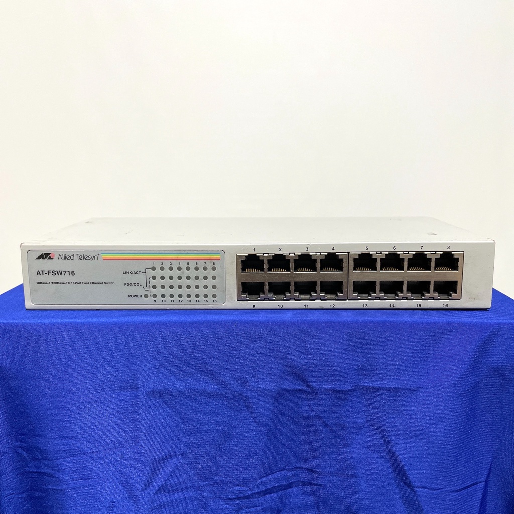 Jual switch hub Allied Telesis AT FSW716 16 port 10 100 Indonesia|Shopee Indonesia