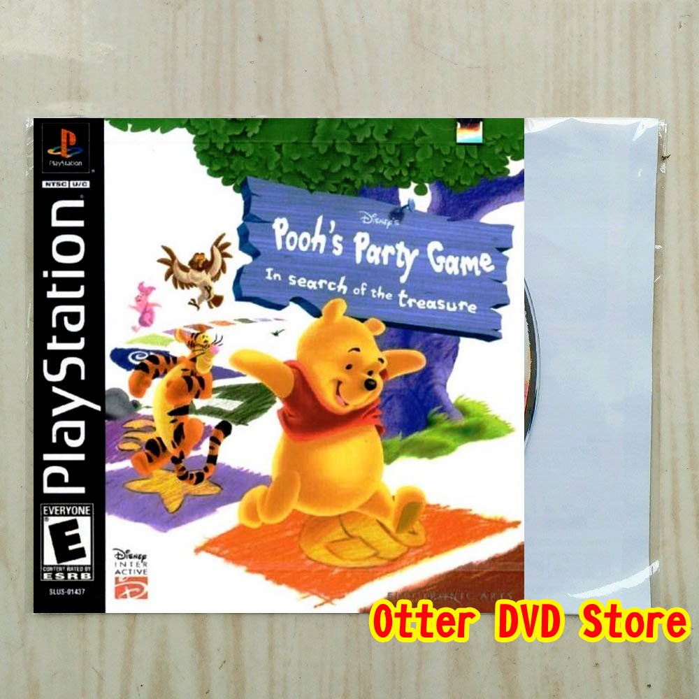Jual Kaset CD Game Ps1 Ps 1 Disney's Pooh's Party Game - In Search of ...