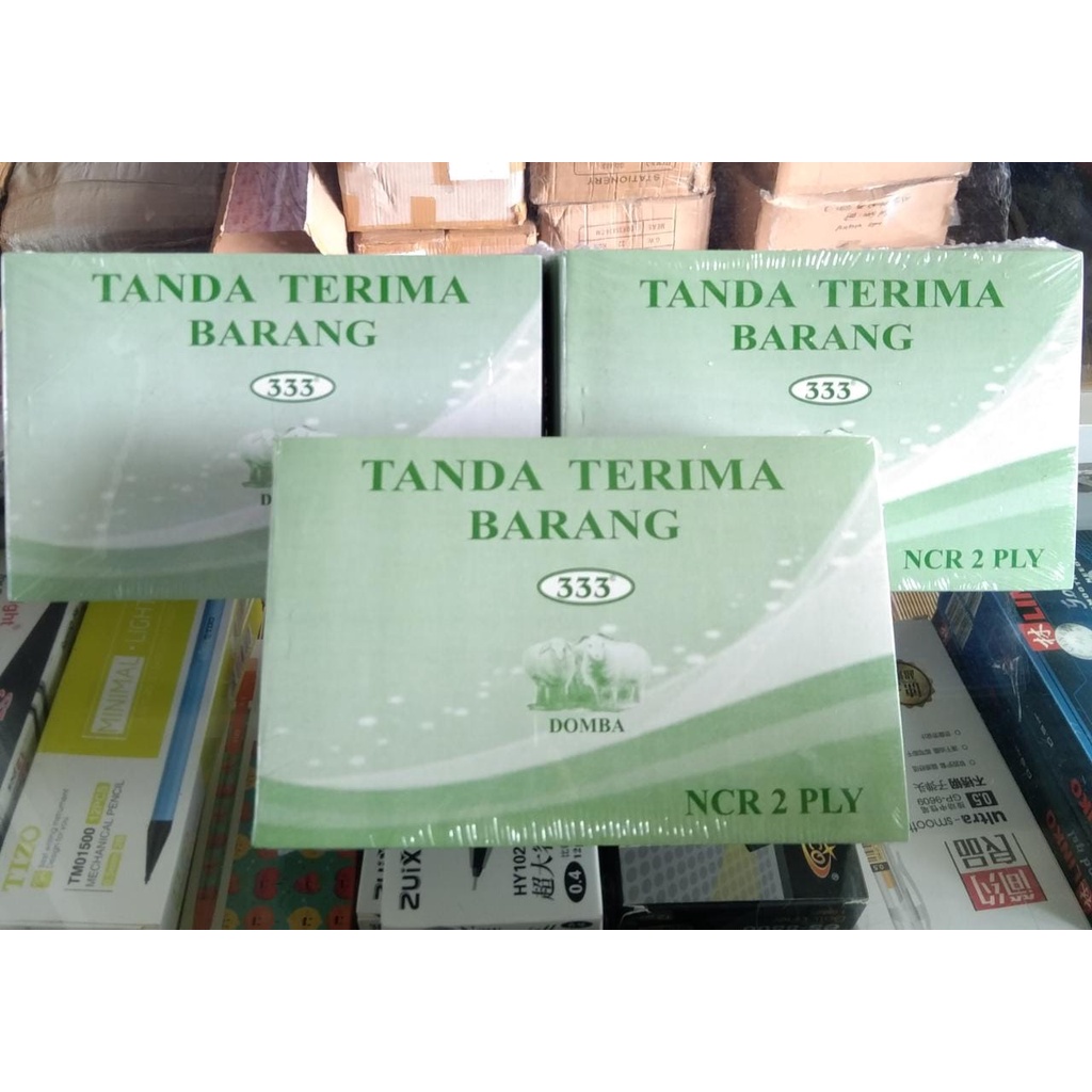 Jual Tanda Terima Barang / Tanda Terima NCR 2 PLY/ Tanda Terima 333 ...