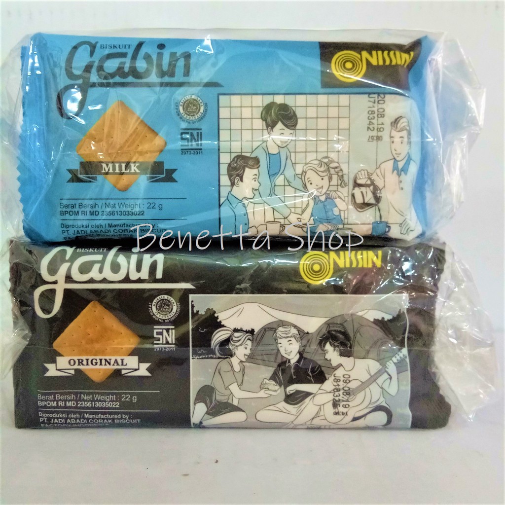 Jual Gabin Nissin Gabin Susu Jadul | Shopee Indonesia
