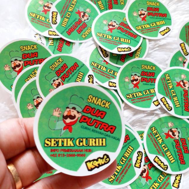 Jual STIKER USAHA / SEGEL / SEAL BOX NON WATERPROOF | Shopee Indonesia