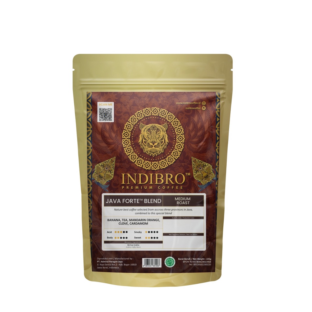 Jual Kopi INDIBRO Java Forte Blend - 1kg | Shopee Indonesia