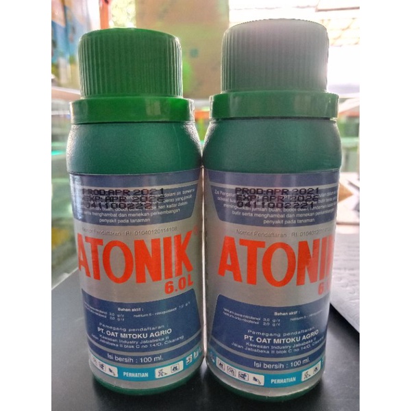 Jual Zat Pengatur Tumbuh ZPT Atonik 6.0L isi 100ML | Shopee Indonesia