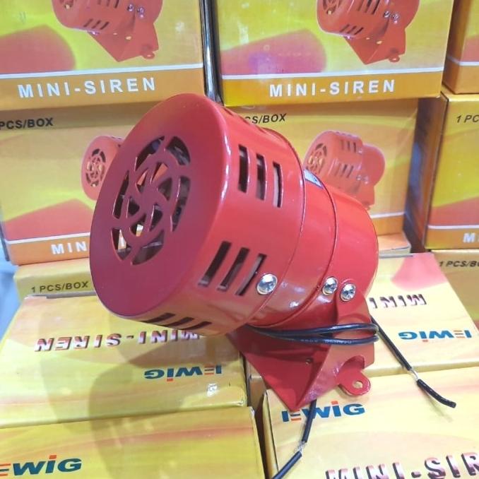 Jual SIRINE ALARM INDUSTRI PABRIK / BEL SIRINE AC 220 VOLT | Shopee ...