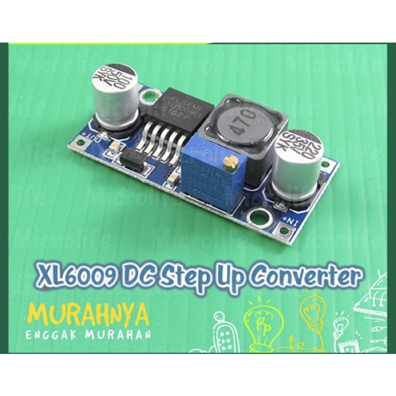 Jual XL6009 Adjustable DC-DC Step Up Boost Converter Module | Shopee Indonesia