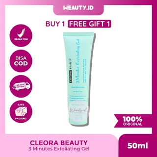 Jual CLEORA 3 MINUTES EXFOLIATING GEL Face Peeling Gel Mask Peel Wajah ...