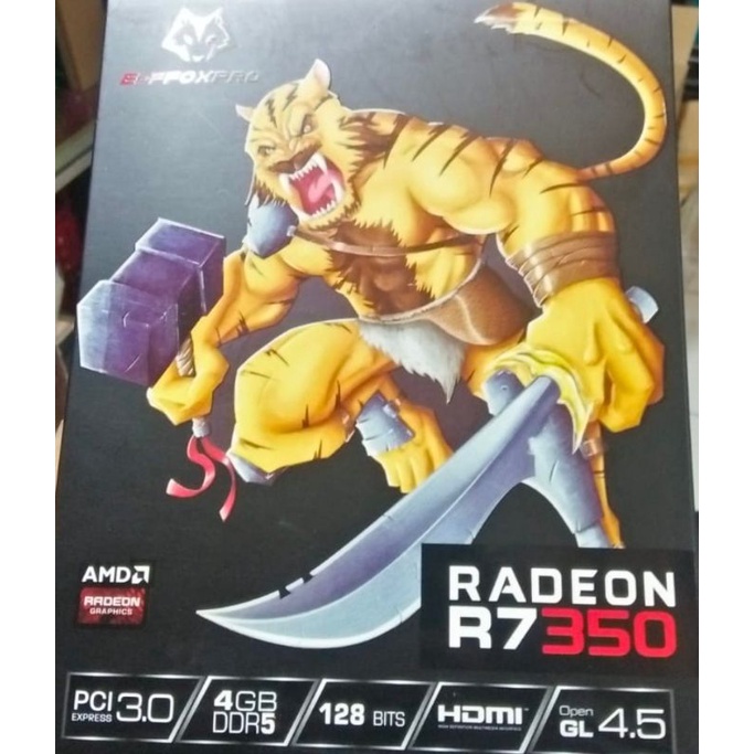 Jual VGA AMD RADEON R7 350 4GB DDR5 128BIT EFFOXPRO | Shopee Indonesia