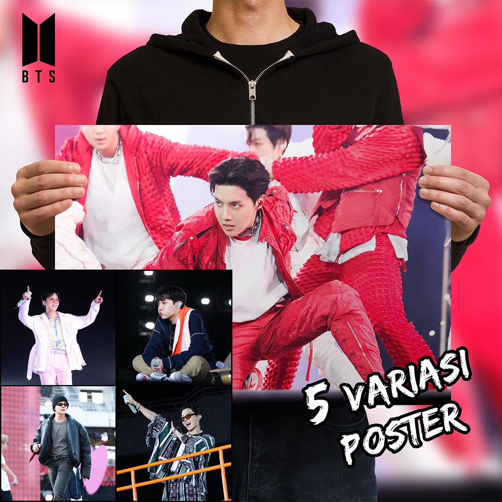 Jual Poster BTS J-HOPE - PTD ON STAGE SEOUL Photo Sketch Size A3+ Ultra ...