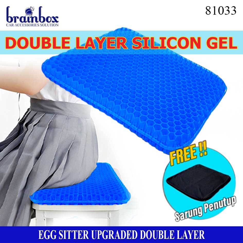 Jual Alas Duduk Silikon Gel Bantal Alas Dudukan Premium Bantal Dudukan ...