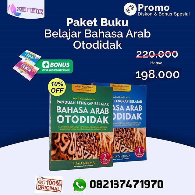 Jual Paket Buku Belajar Bahasa Arab Otodidak - ( Bonus 2 pcs buku ... Jual Paket Buku Belajar Bahasa Arab Otodidak - ( Bonus 2 pcs buku ...