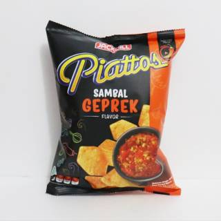 Jual PIATTOS Piatos Sambal Matah Geprek 78 gram - Cemilan Snack ...
