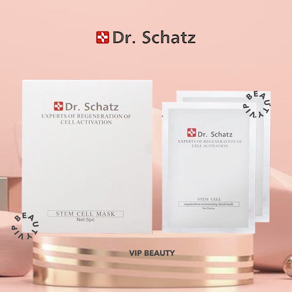 Jual DR SCHATZ MCC Mask | Polypeptide Collagen Mask | Stem Cell Mask 1EA / Box | Shopee Indonesia