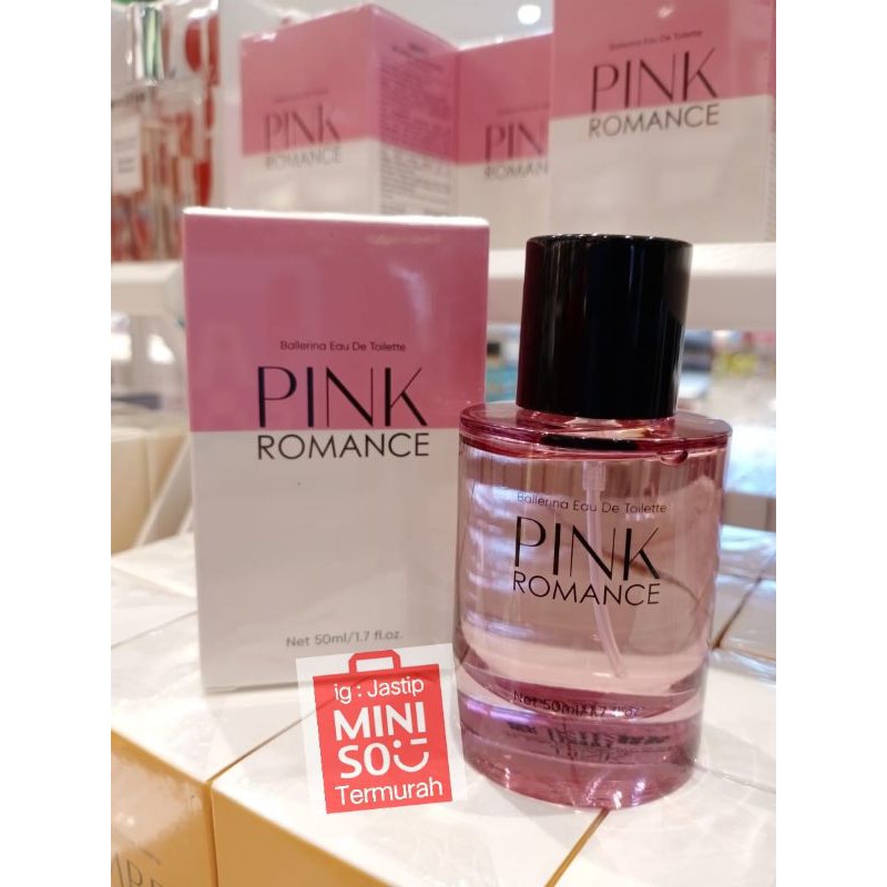Jual MINISO PARFUM PINK ROMANCE BALLERINA SERIES 50ML | Shopee Indonesia
