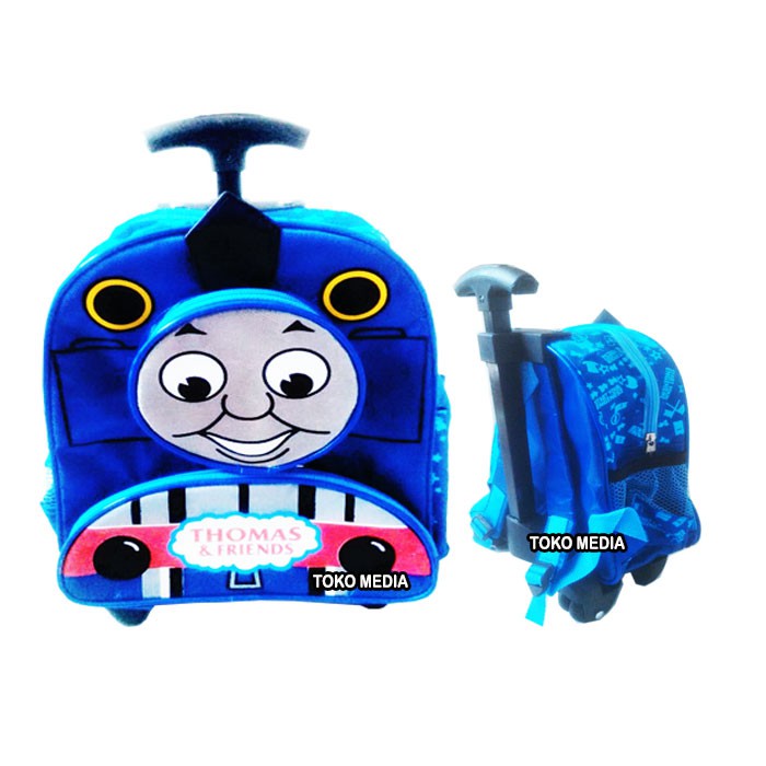 Jual Tas Troli Trolley Sekolah Anak uk. PAUD/PG/BALITA THOMAS & FRIENDS ...