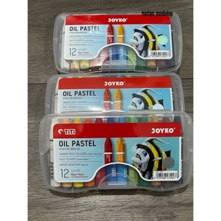 Jual Crayon Joyko / Krayon Joyko Oil Pastel 12 Warna | Shopee Indonesia